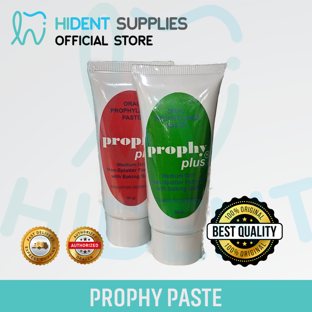 Prophy Paste/Oral Prophylaxis Paste Teeth Whitener (50g) | Shopee ...