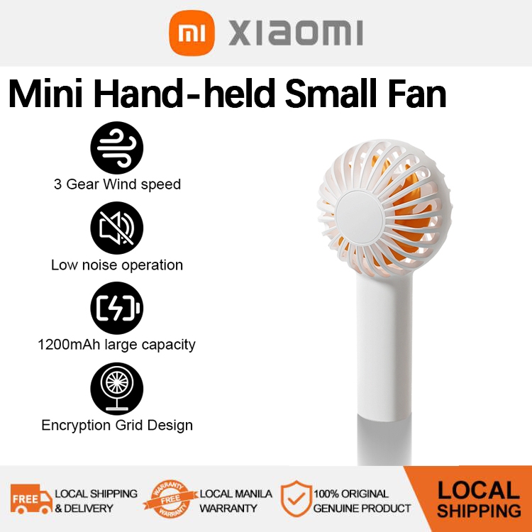 Xiaomi Youpin Qualitell Handheld Mini Fan Type-C Charging Portable ...