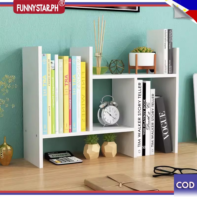 COD Desktop Rack Shelf Tabletop Multifunctional Office Storage Rack ...