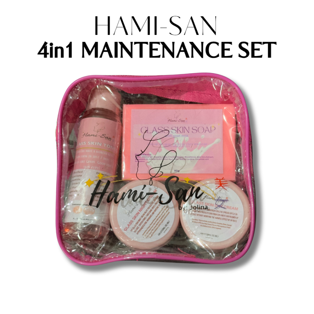 ORIGINAL HAMISAN TRIO - Moisturizer Soap, Glass Skin Soap & Serum ...