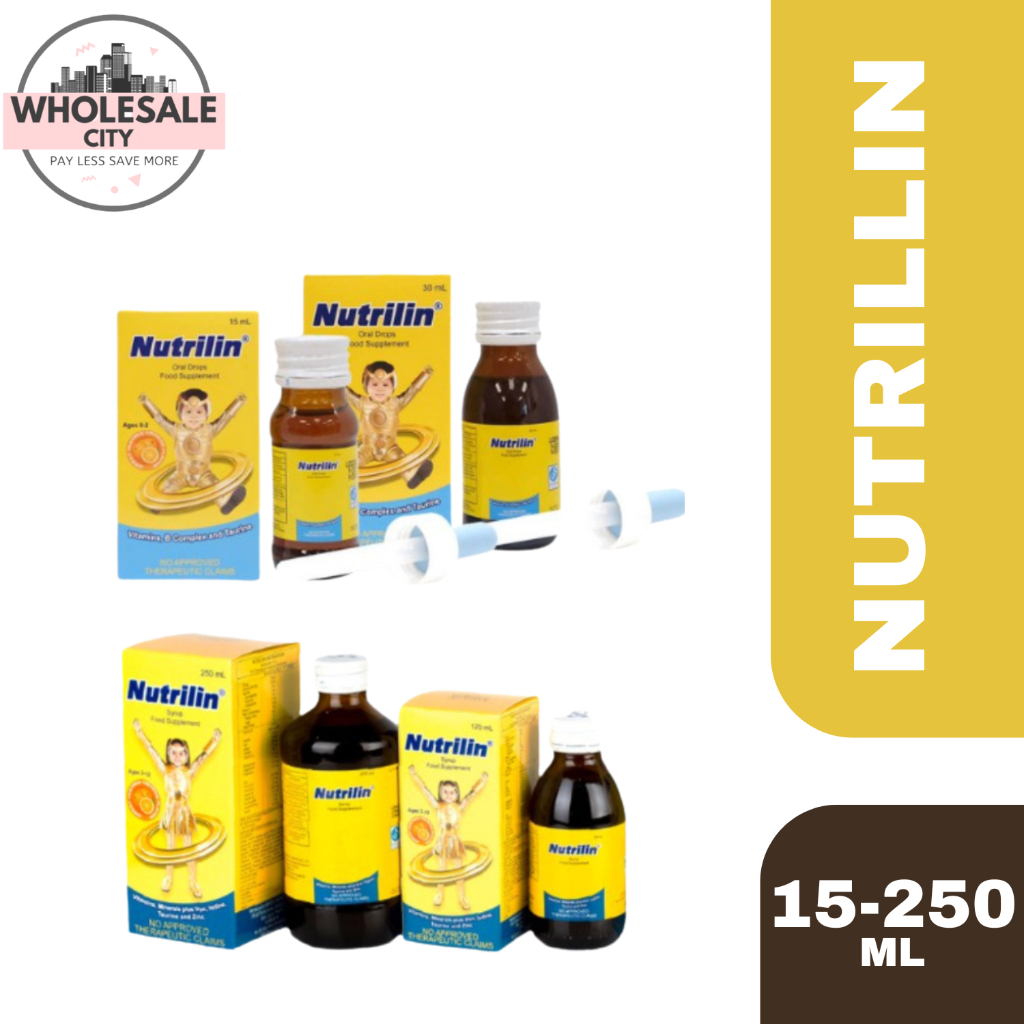 Nutrilin Syrup - Vitamins & Food Supplements | Shopee Philippines