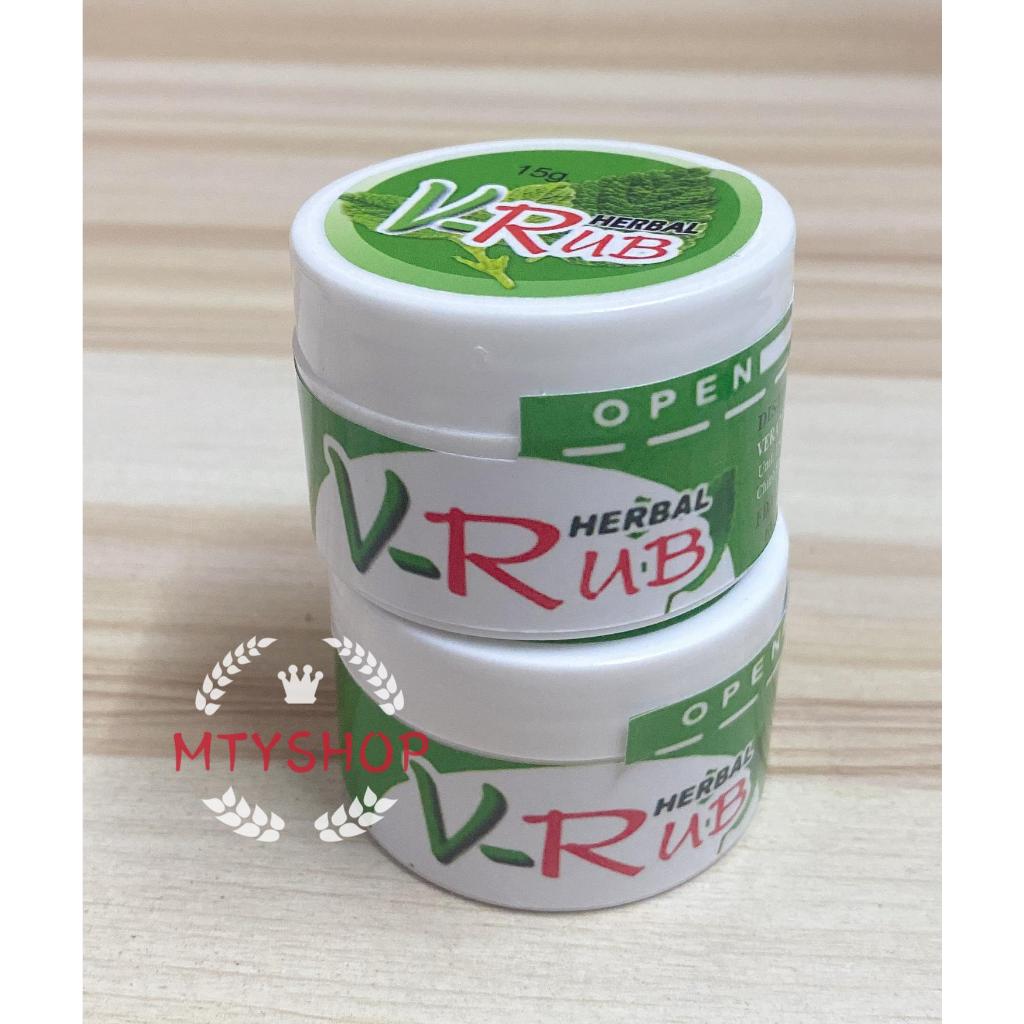 V-RUB HERBAL RUB (15G) | Shopee Philippines