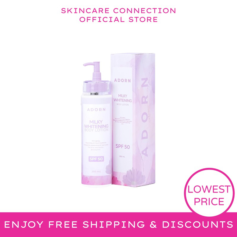 ADORN By CalmSkin Milky Whitening Body Lotion | Shopee Philippines