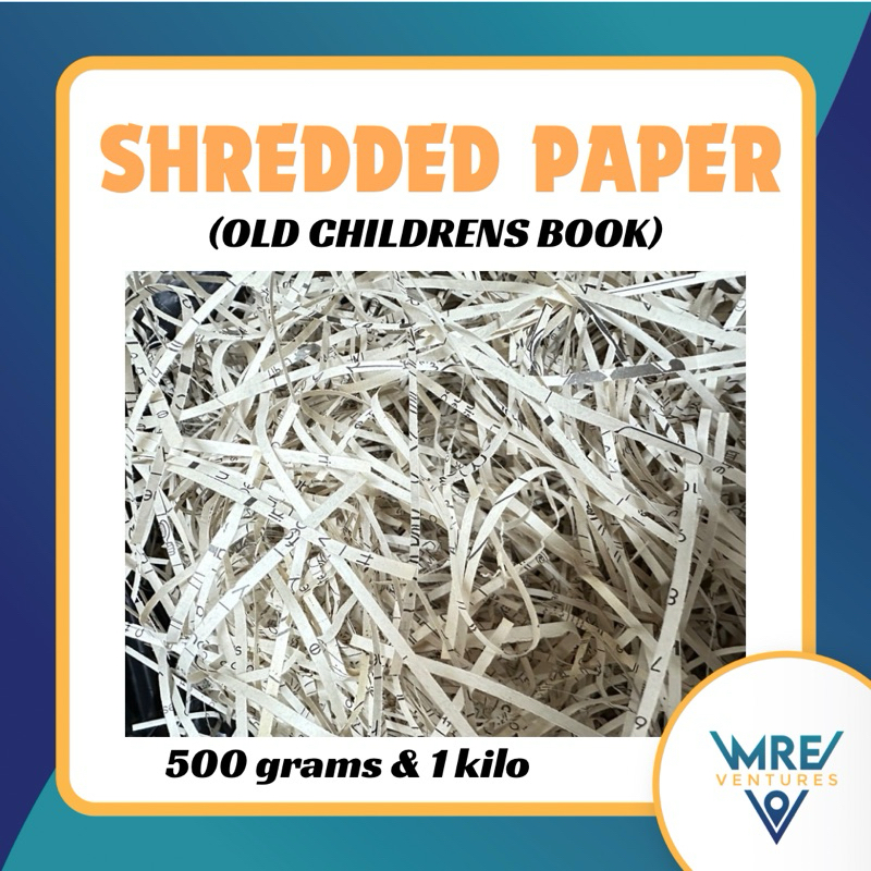 500grams Shredded Paper | Stuffing Paper | Gift Box Filler | Shopee ...