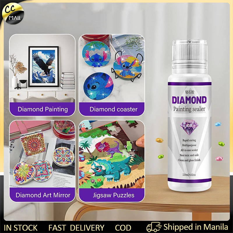 240ml 5D Diamonds Paintings Sealer Glue Oil Painting Protective ...