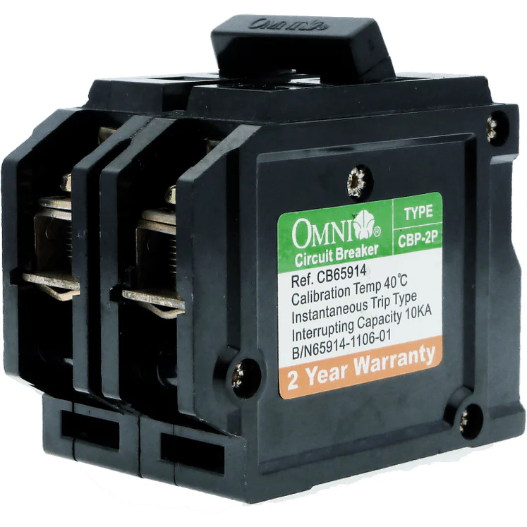 OMNI Plug-In Circuit Breaker 2 Poles 15A, 20A, 30A, 50A, 60A | Shopee ...