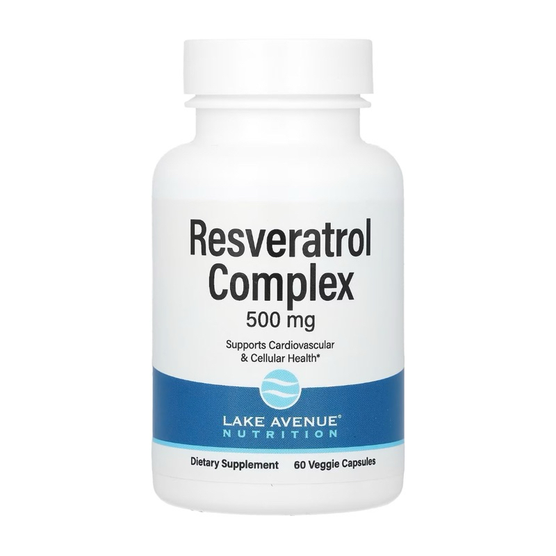Lake Avenue, Resveratrol Complex 500mg 60 Capsules | Shopee Philippines