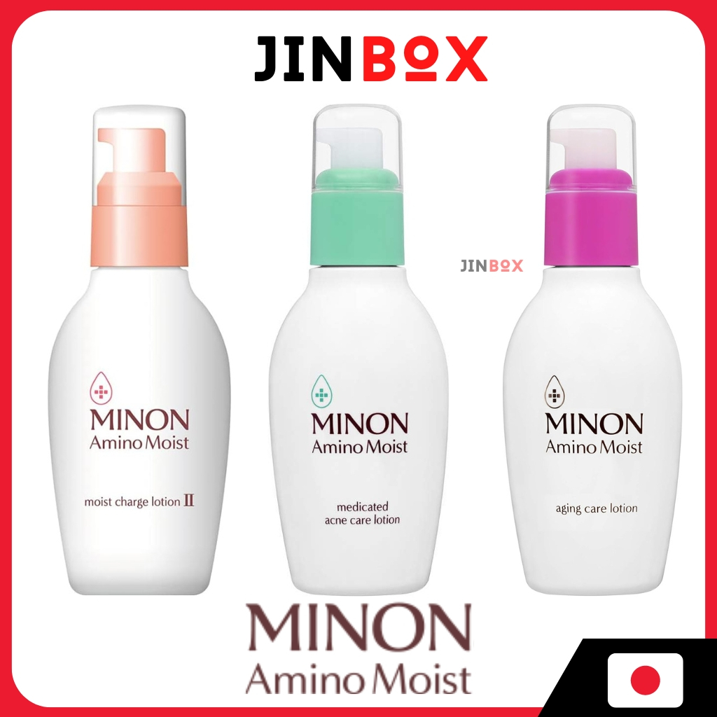 Minon Amino Moist Lotion 150mL For Sensitive skin - Moist Charge/ Medicated Ance Care/ Aging ...