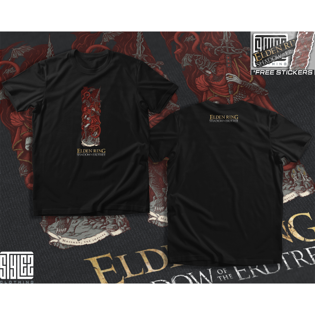 MESSMER THE IMPALER ELDEN RING SHADOW OF THE ERDTREE GAMERS T-SHIRT ...