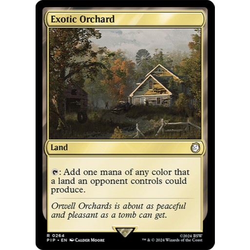 Exotic Orchard - Fallout Commander | Shopee Philippines