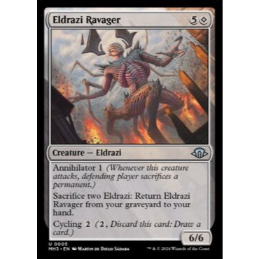 Eldrazi Ravager - Modern Horizons 3 (MH3) - COLORLESS | Shopee Philippines