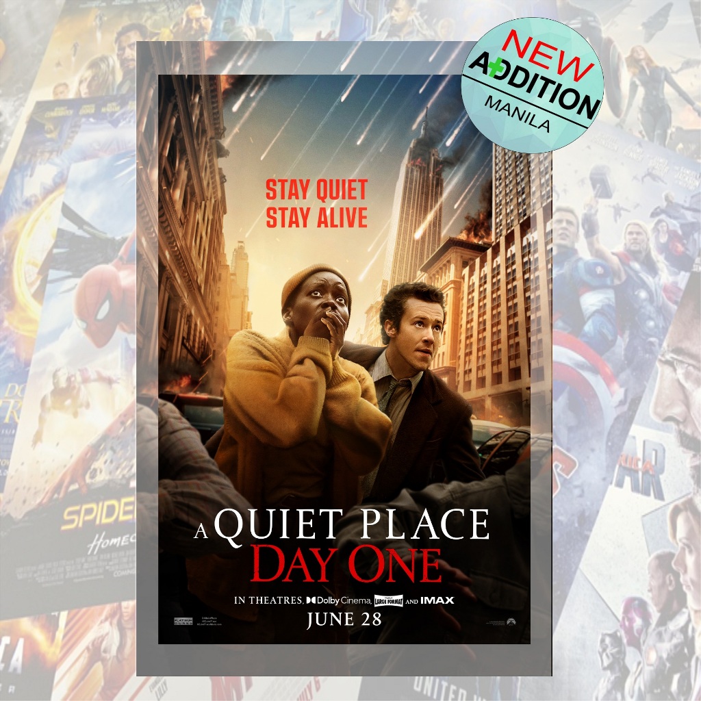 A Quiet Place Day One large Poster | Shopee Philippines