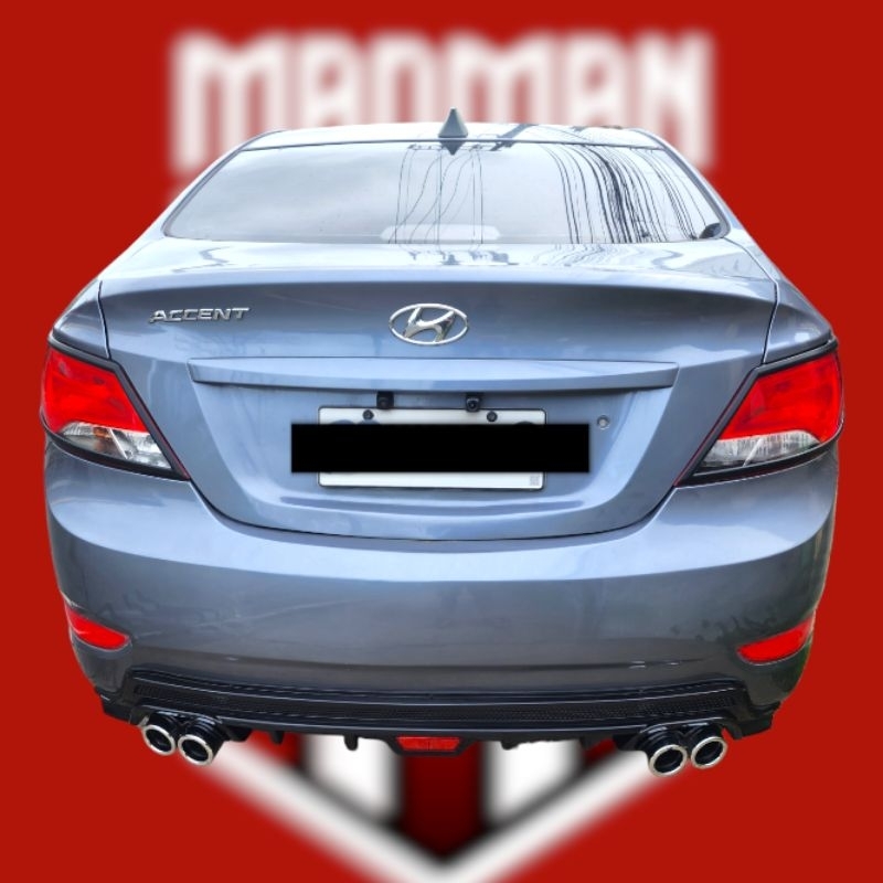 Hyundai Accent Rear Diffuser Shopee Philippines