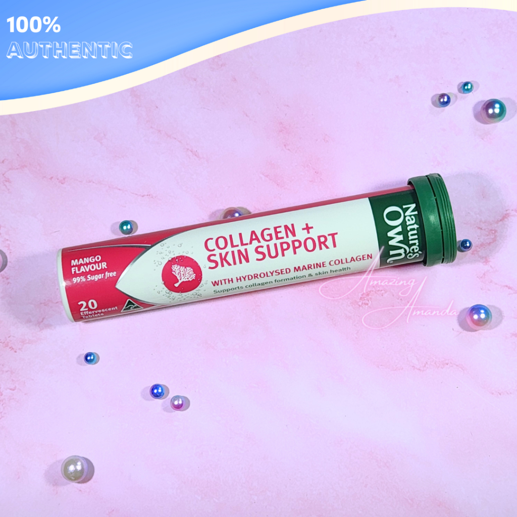 Nature's Own Magnesium+Skin Support Effervescent With Collagen, Biotin ...