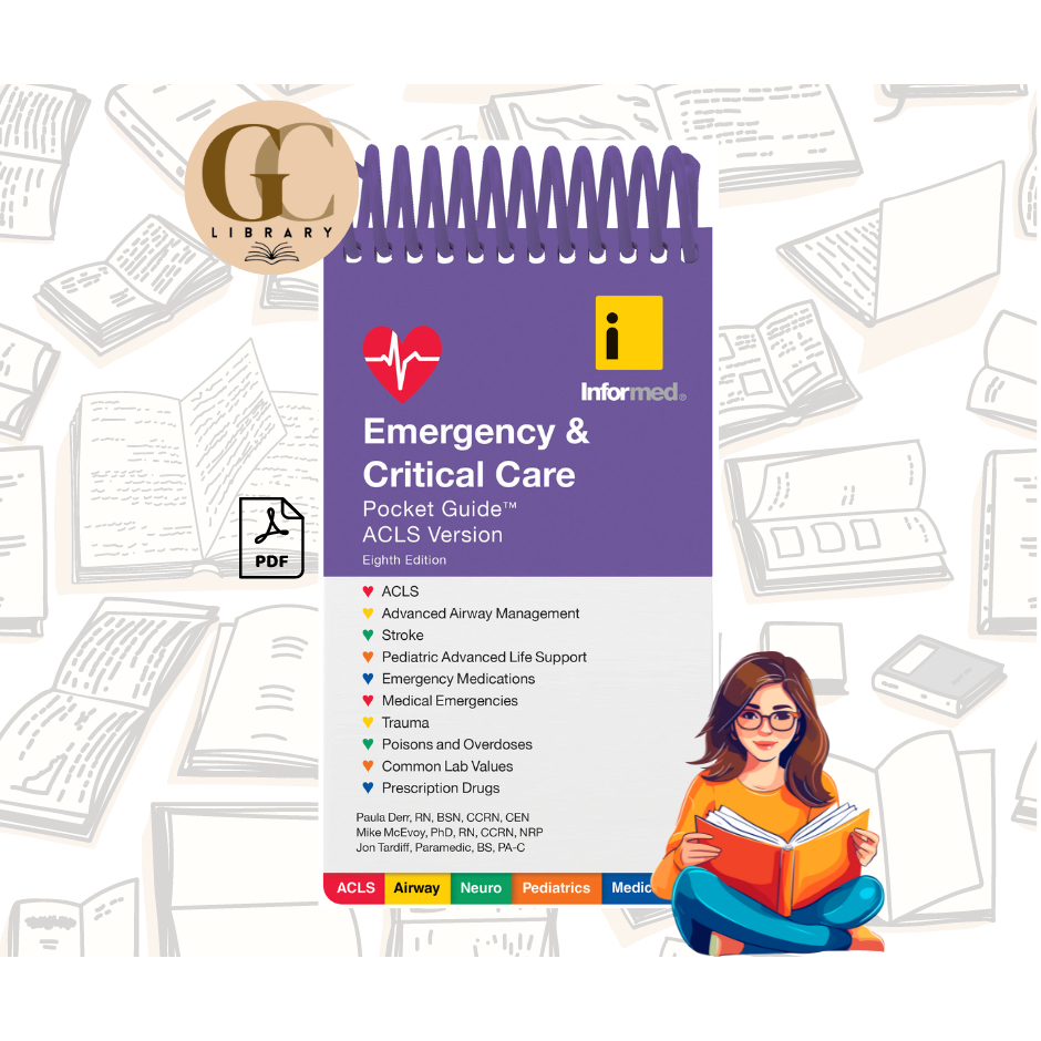 ACLS Pocket Guide | Emergency and Critical Care 8th Edition | Shopee Philippines