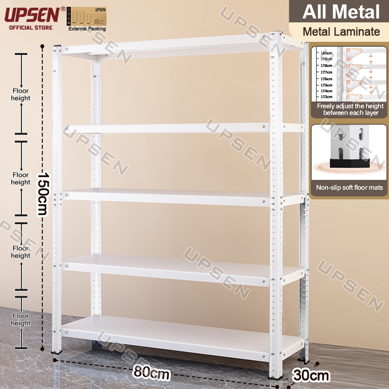 200*200 Full Metal Rack Steel Shelf Rack 6 Layer Stainless Rack Steel ...