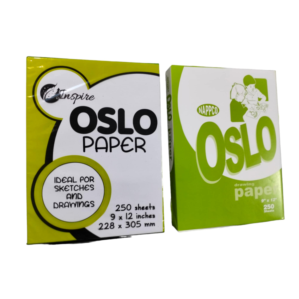 Oslo Paper ( 250 pcs/ 1 bundle) random brand (nappco,maxell,inspire ...