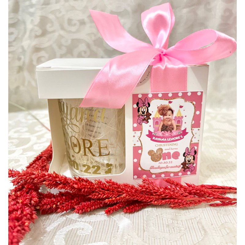 LOWEST PRICE - CUSTOMIZED GLASS MUG SOUVENIRS | Shopee Philippines