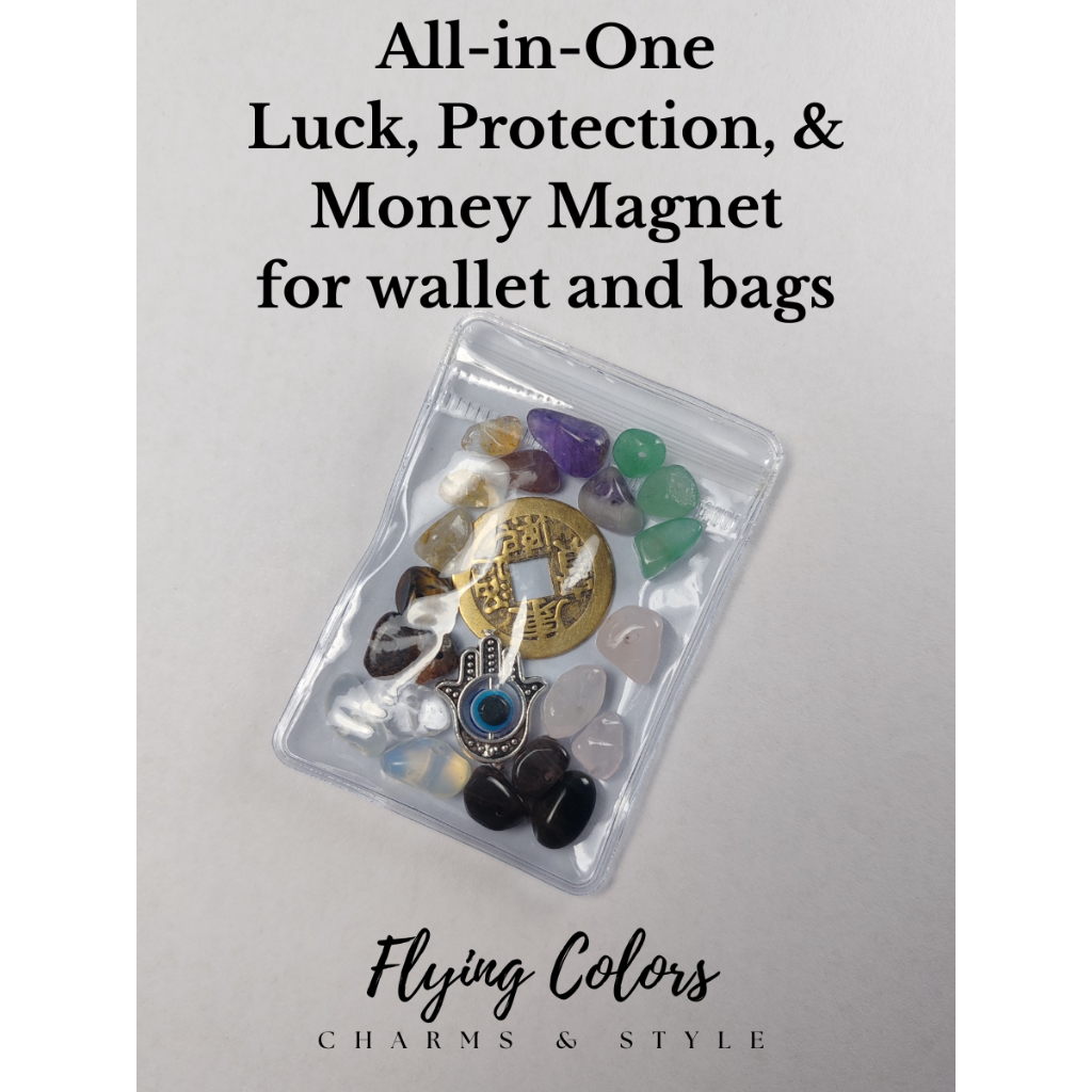 All-in-One Luck, Protection, & Money Magnet for wallet and bags/ Feng ...