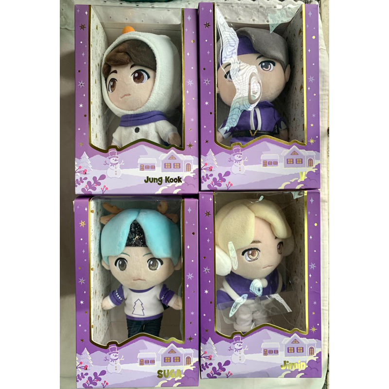 Sealed Official BTS TinyTan Winter Limited Edition Plush Toys | Shopee ...