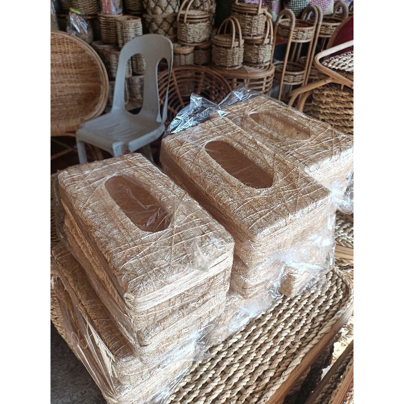 Abaca Tissue holder/native tissue holder | Shopee Philippines