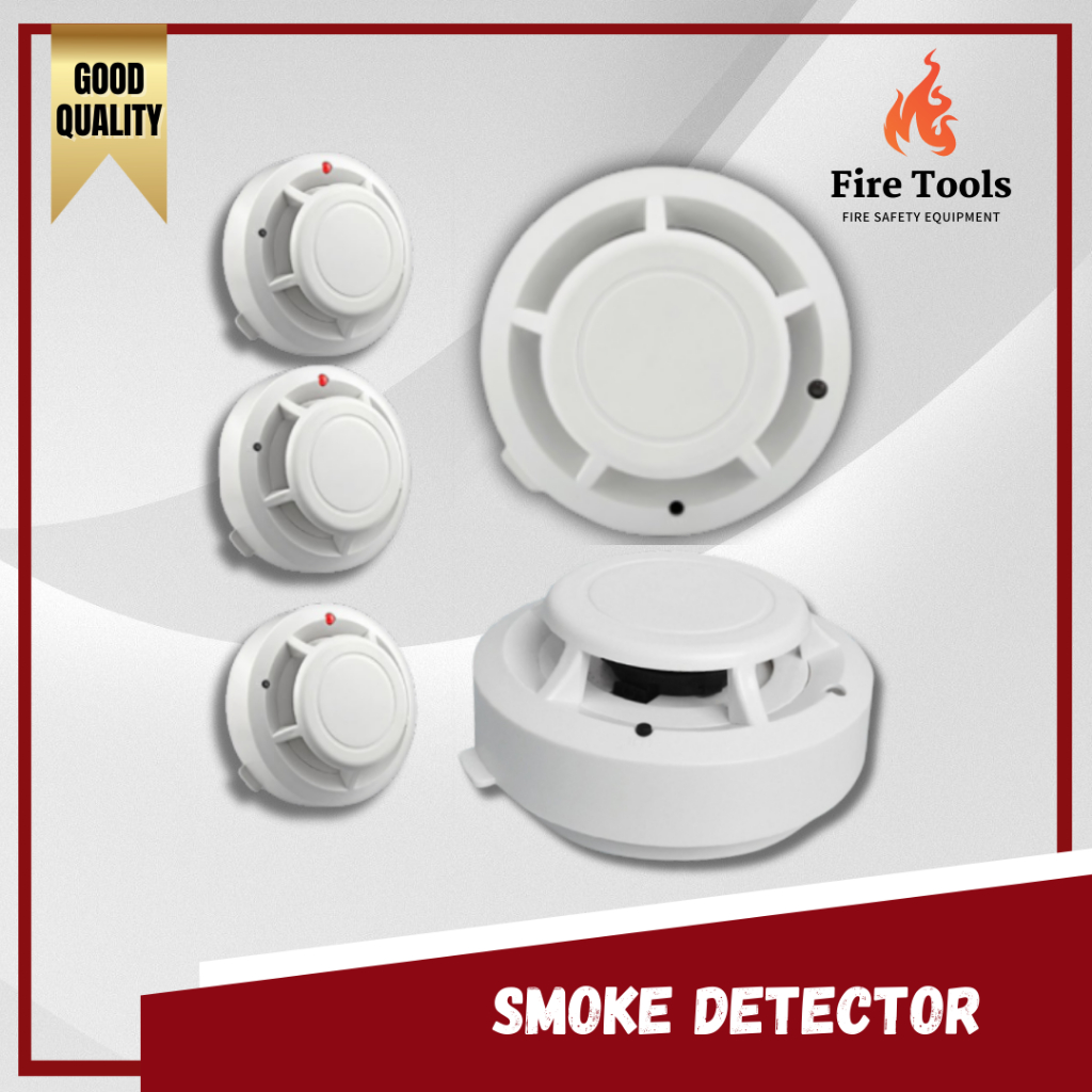 Conventional Smoke Detector Wireless Smoke Sensor Detector Home Fire ...