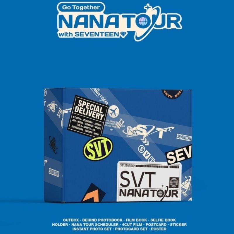 Seventeen SVT Nana Tour 2024 Moment Package Official with Preorder Gift ...
