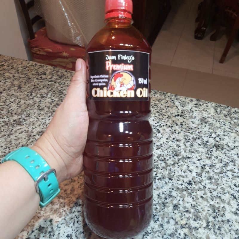 Juan Finley's chicken oil 1 liter | Shopee Philippines