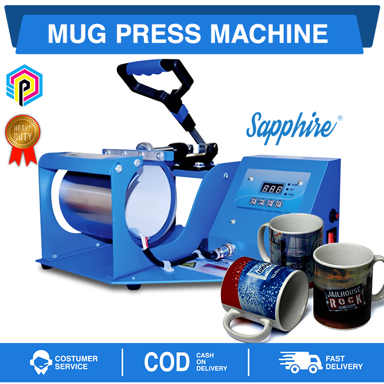 Mug Press Machine Heavy Duty Machine for Mugs and Sports Jug Digital ...