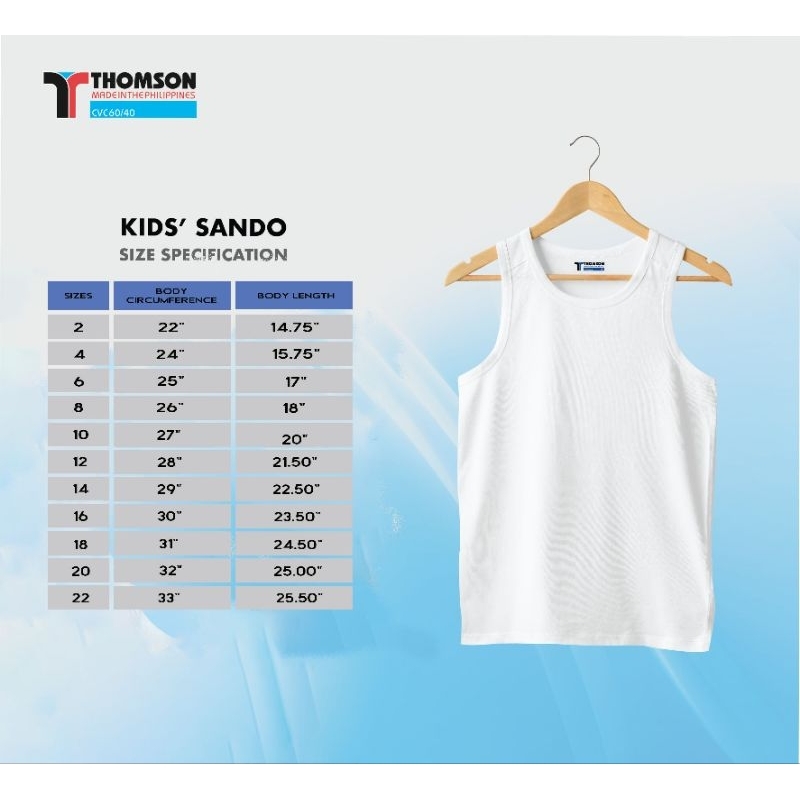 THOMSON SANDO FOR KIDS AND INFANTS | Shopee Philippines