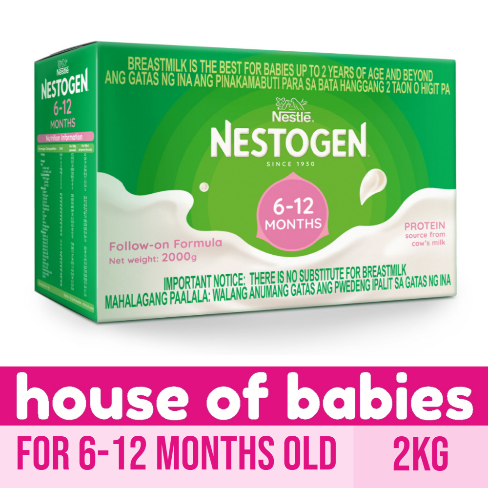NESTOGEN for 6-12 Months Old 2kg Milk Supplement | Shopee Philippines
