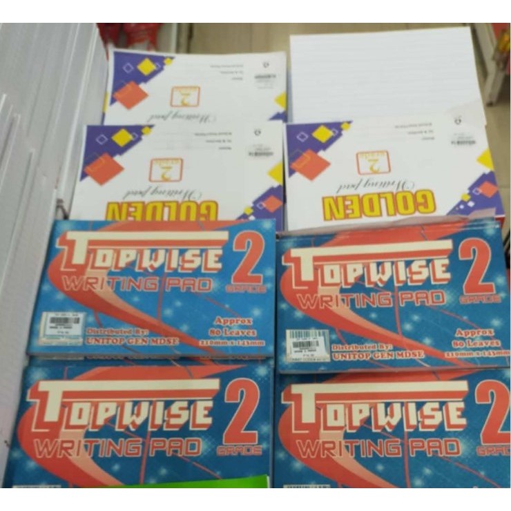 JMY PADPAPER WRITING PAD QUIZ PAD/INTERMEDIATE PAD / YALLOW PAD GRADE 1 ...