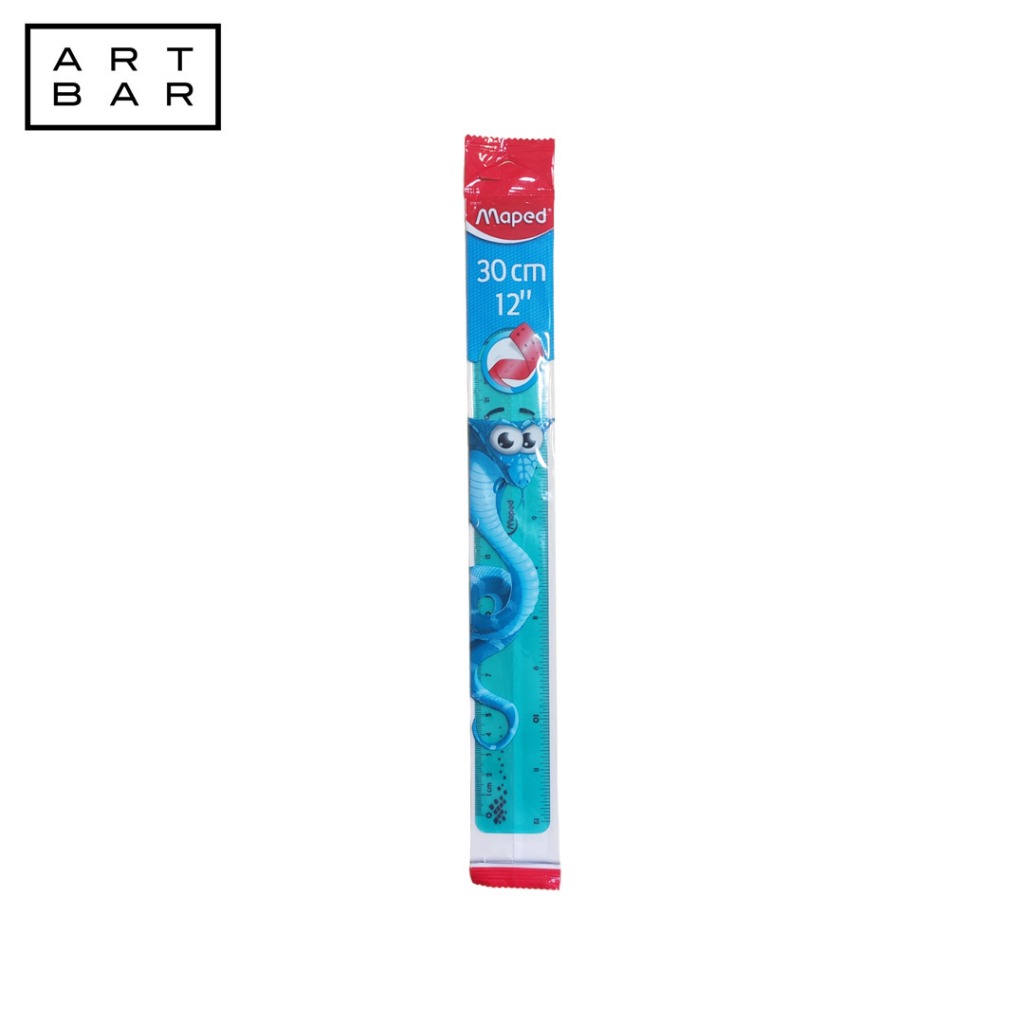 Maped Plastic Ruler 12In 30cm (design may vary) - Art Bar PH | Shopee ...