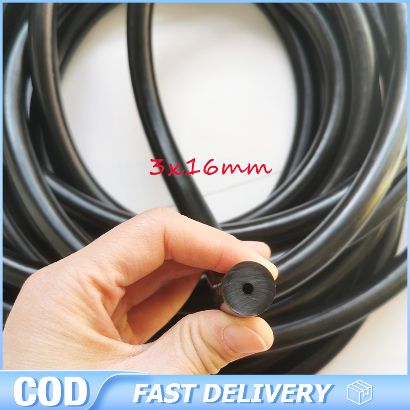 1 meter Black Speargun Rubber tube Scuba Spearfishing band band Diving Tube Latex Tubing ...