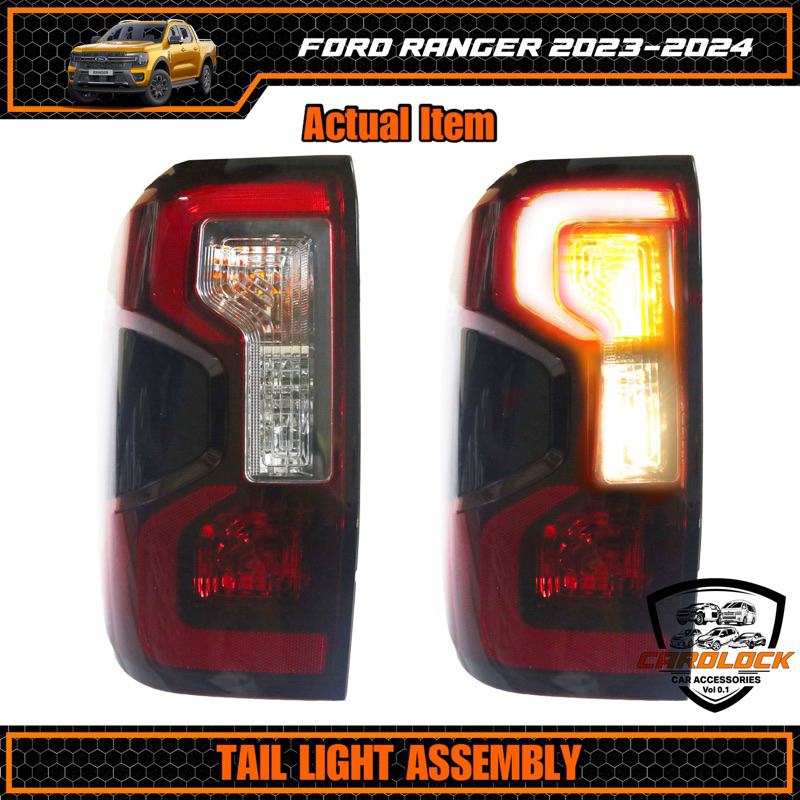 Ford Ranger Sport Wildtrak 4x2 2023 - 2024 Tail Light Lamp Left Side ...