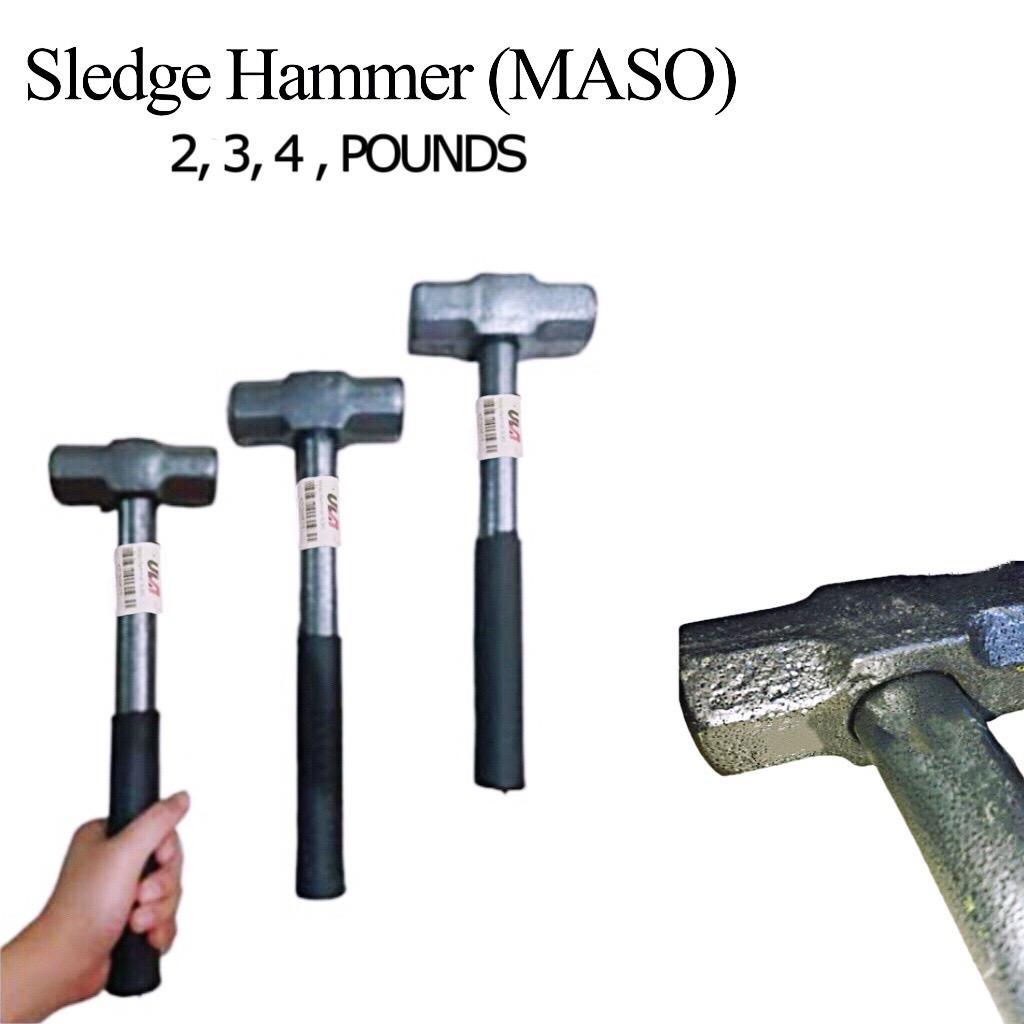MASO / SLEDGE HAMMER / METAL Hammer 2, 3, 4LBS | Shopee Philippines