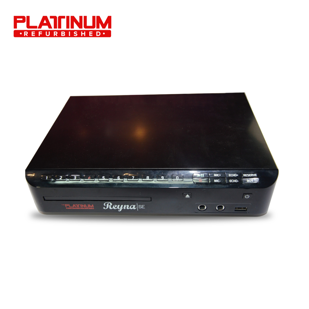 Platinum Karaoke Reyna SE Professional Player 21,000+ songs with Wired Microphone | Shopee ...