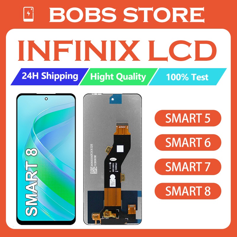 INFINIX LCD SMART 5 SMART 6 SMART 7 SMART 8 HD LCD DISPLAY TOUCH SCREEN ...