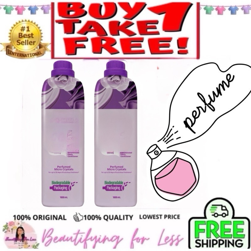 BUY 1 TAKE 1 SOFT FABCON VIOLET 1 LITER | Shopee Philippines