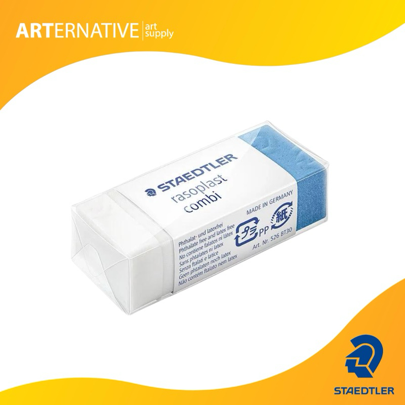 Staedtler Rasoplast Combi Eraser 530 BT 43x19x13mm | Shopee Philippines