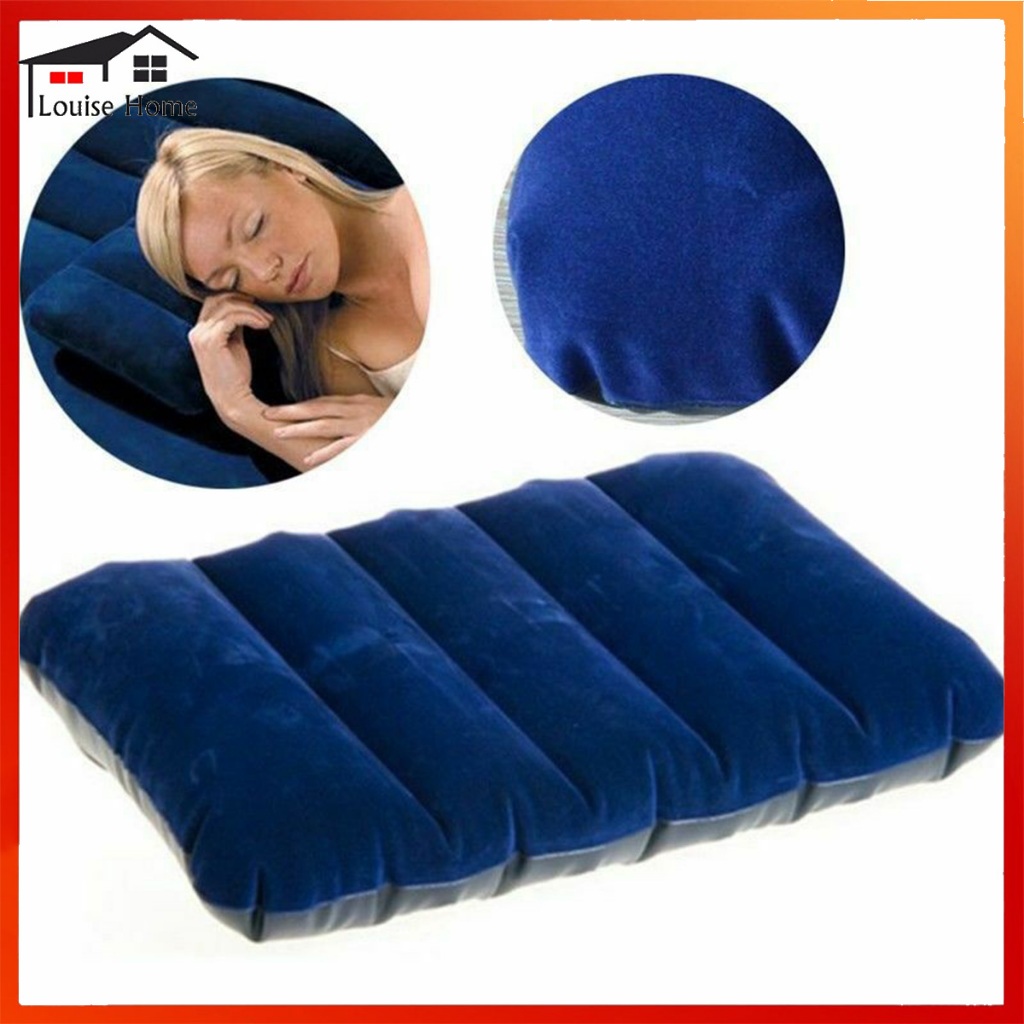 PVC Inflatable Pillow Neck Pillow Outdoor Travel Camping Pillow ...