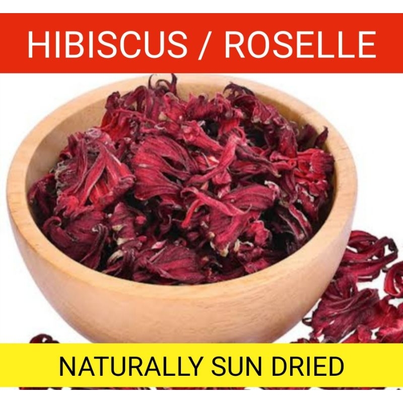 100gm/500gm HIBISCUS / ROSELLE FLOWERS ( DRIED / CLASS A ) | Shopee Philippines