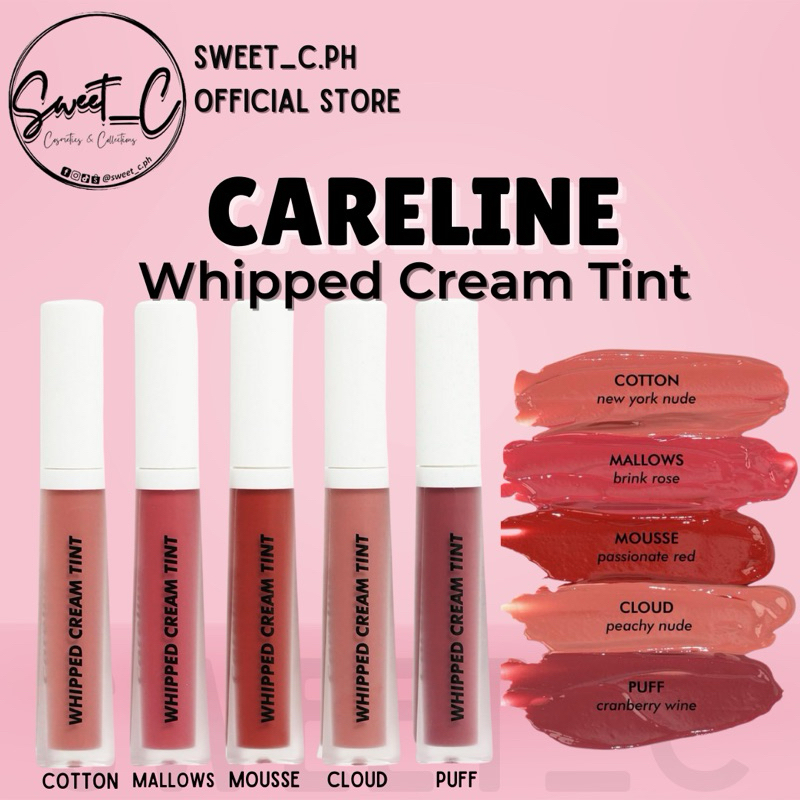 Careline Whipped Cream Tint | Shopee Philippines