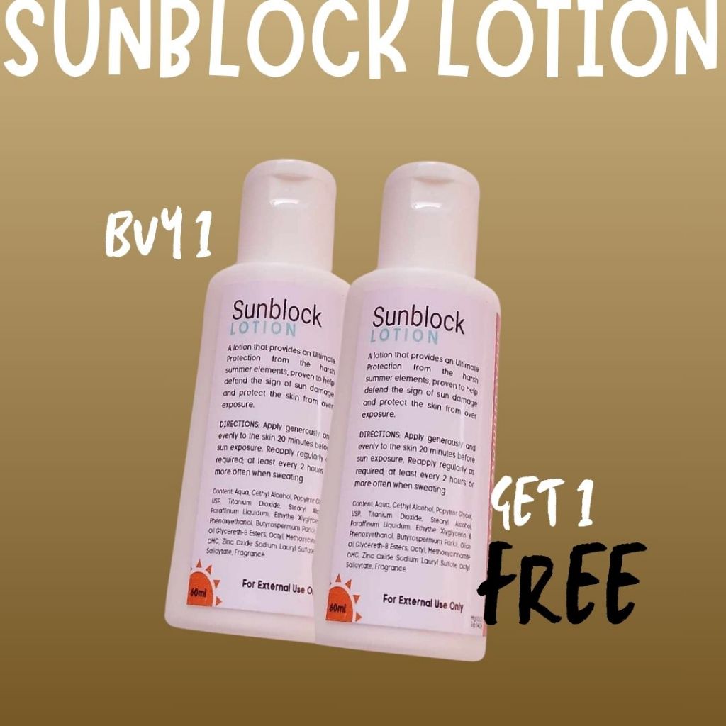 Buy 1 Take 1 Sunblock Lotion | Shopee Philippines