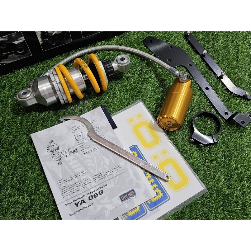 Legit Ohlins Rear Suspensions For Sniper150 / Sniper155 | Shopee ...
