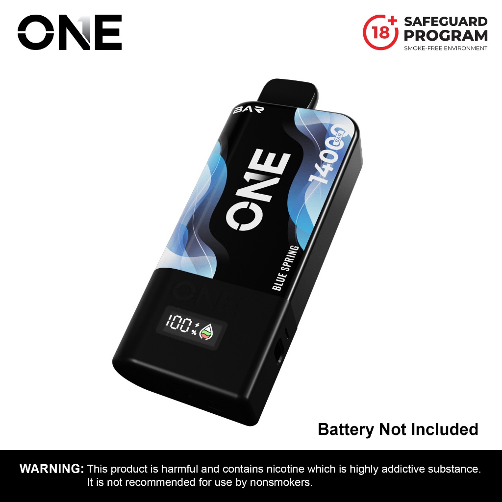 ONE Bar 14000 Blue Spring Disposable Vape 10ml | Shopee Philippines