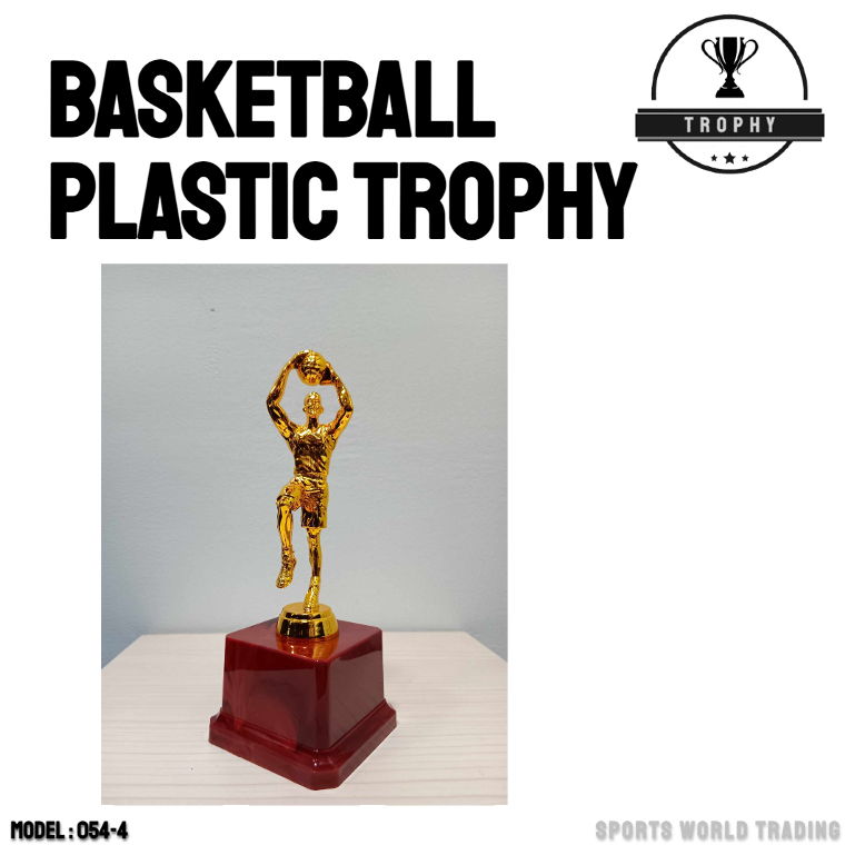 Basketball Plastic Figure Trophy ( 054-4 )( Customize Available ...