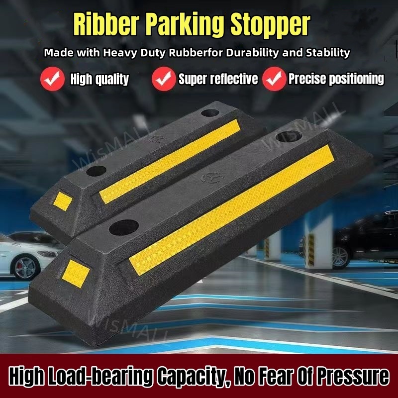 Rubber Stoppers Parking Stoppers Rubber Wheel Stoppers Garage Wheel ...