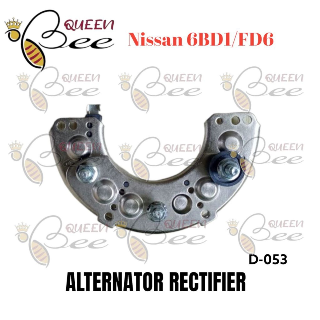 QUEENBEE D-053 Nissan 6BD1 / FD6 ALTERNATOR RECTIFIER | Shopee Philippines