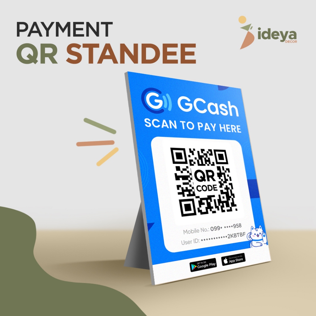 Personalized QR Code Display Standee | QR Code Standee | Sintra Standee ...